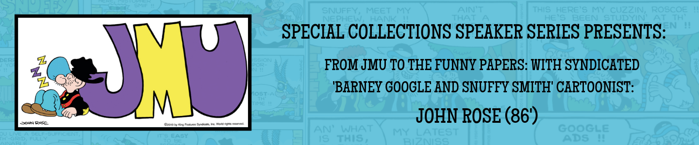 Special Collections Speaker Series - JMU Libraries