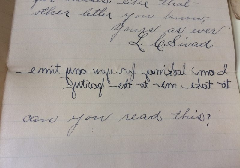 Processing Update - Davis, Kline, and Hutton Family Papers - JMU Libraries