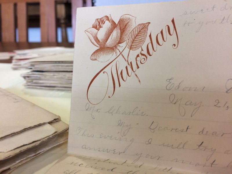 Processing Update - Davis, Kline, and Hutton Family Papers - JMU Libraries