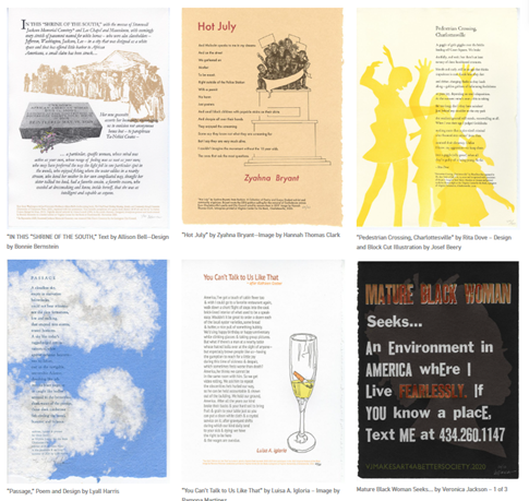 Voice-Overs: An Exhibition of Poetry on Posters - JMU Libraries