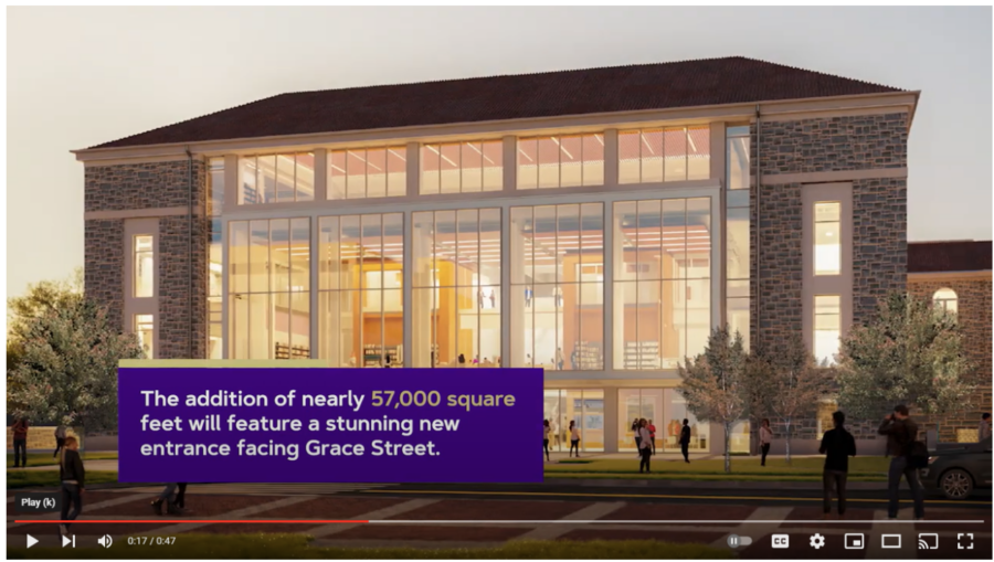 Newest Video About the Future Carrier Library - JMU Libraries