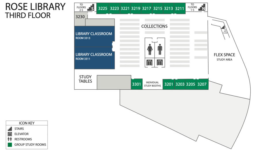 Rose Library Floor Plans - JMU Libraries