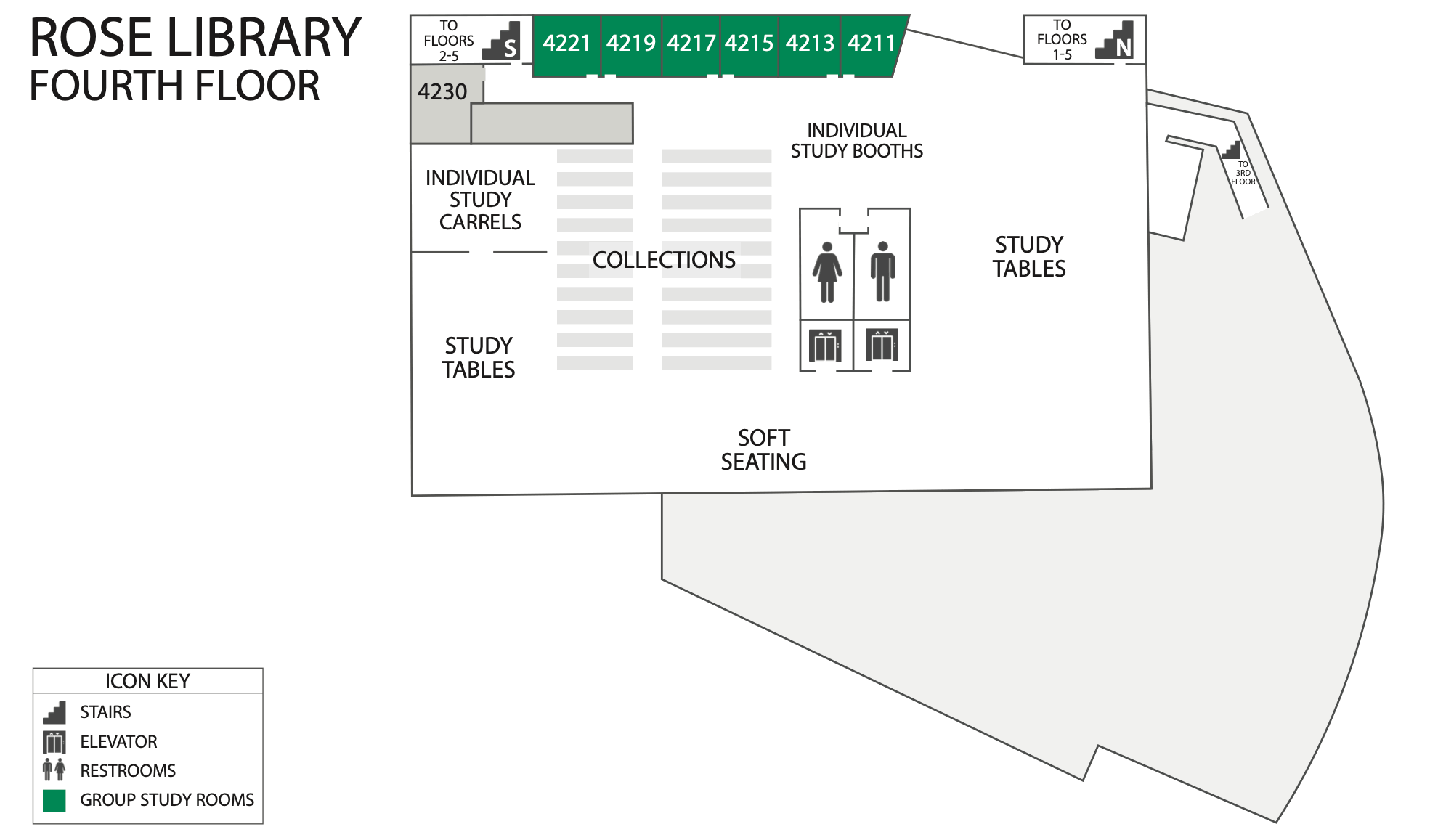 Rose Library Floor Plans - JMU Libraries